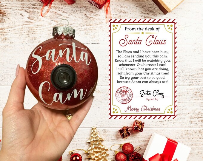 Santa Cam WITH Letter From Santa - Etsy