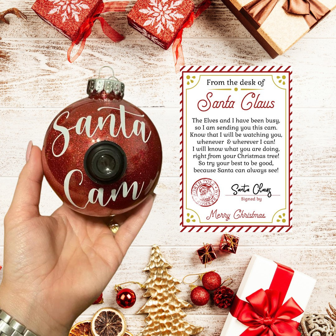 Santa Cam WITH Letter From Santa - Etsy