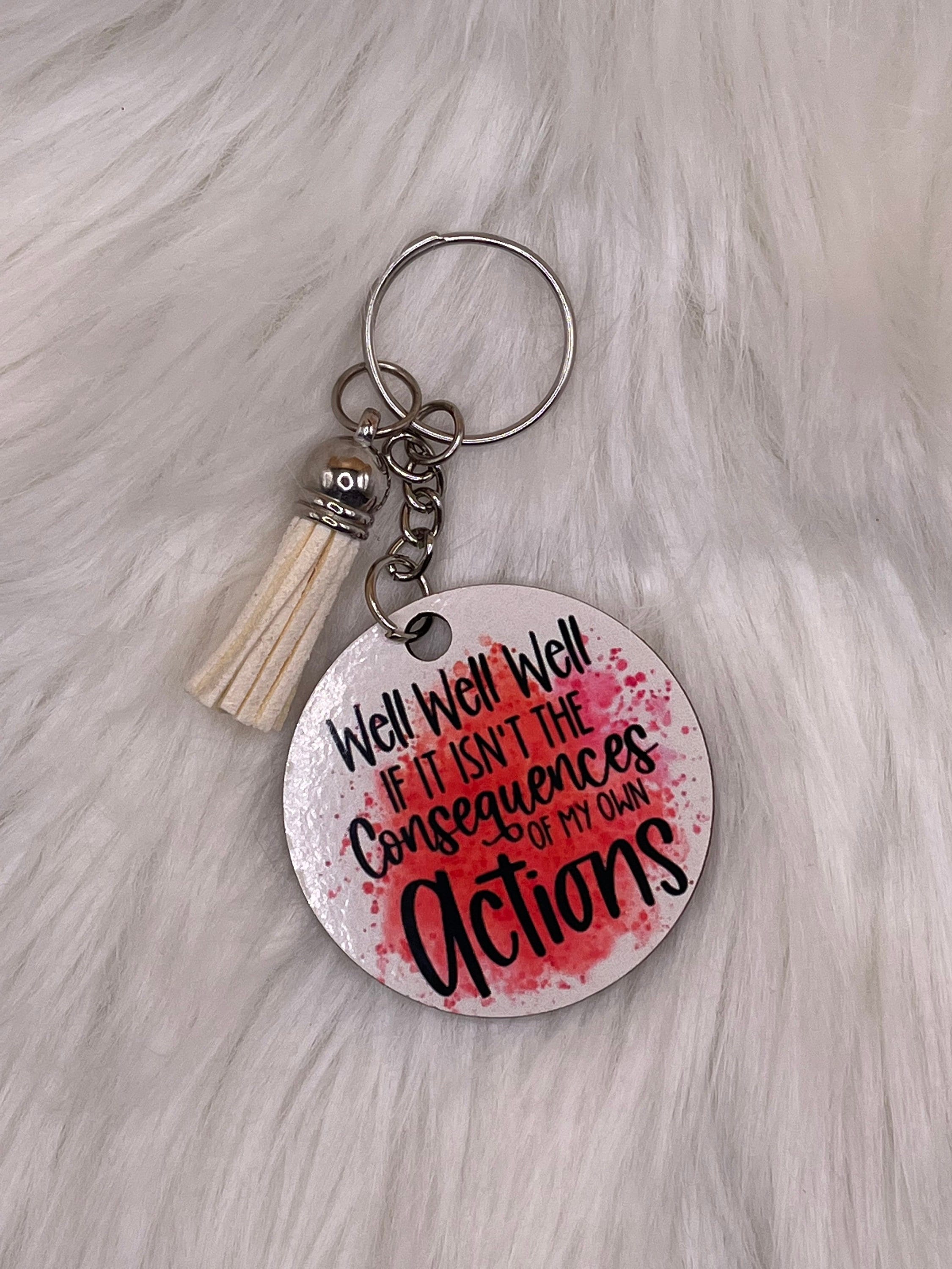 Sublimation Keychain-funny-sassy-sarcastic-vibes-great Gift - Etsy