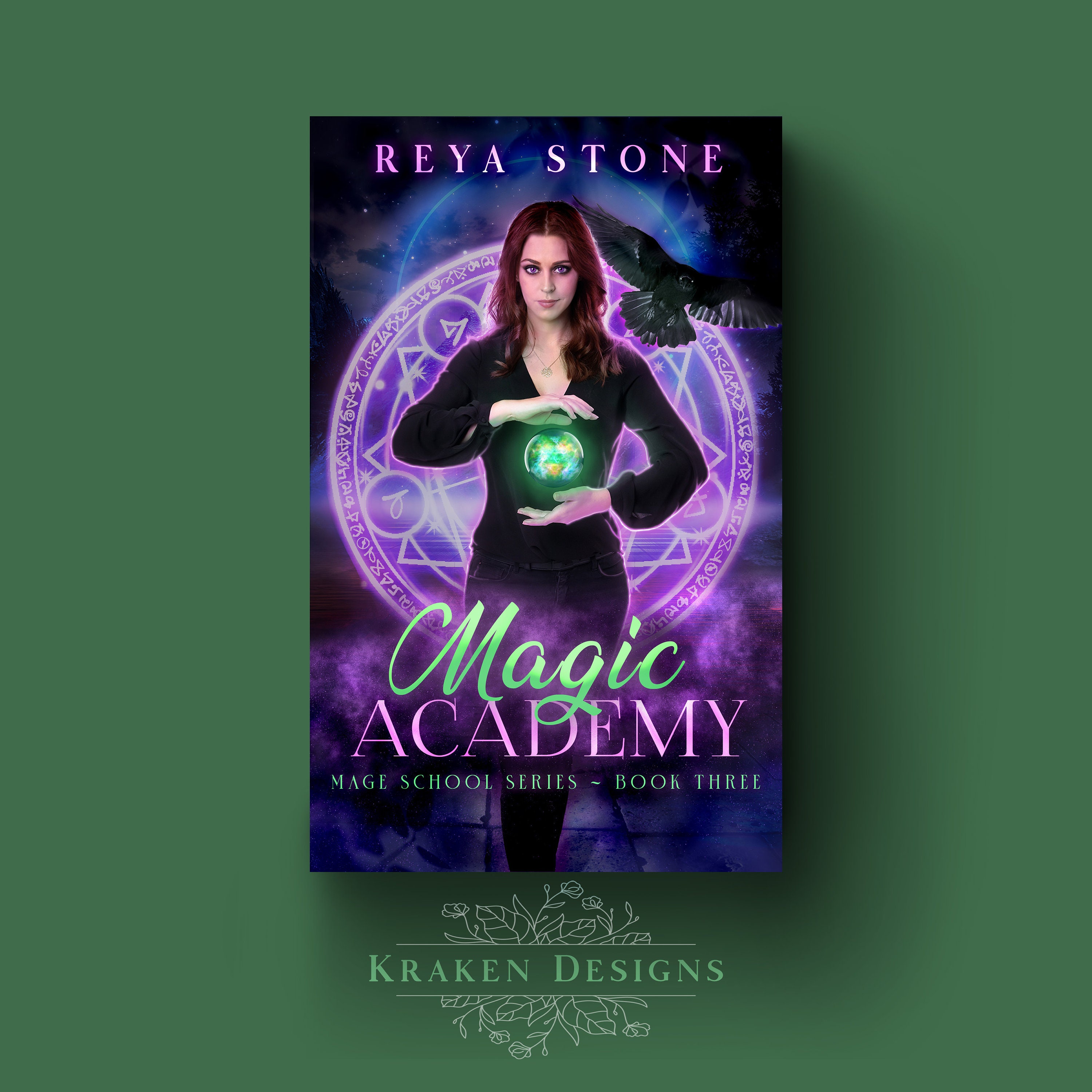 Pre-made Book Cover Design YA Fantasy & Magic Trilogy - Etsy