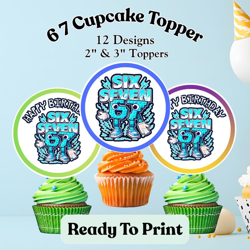 6 7 Birthday Theme - Etsy