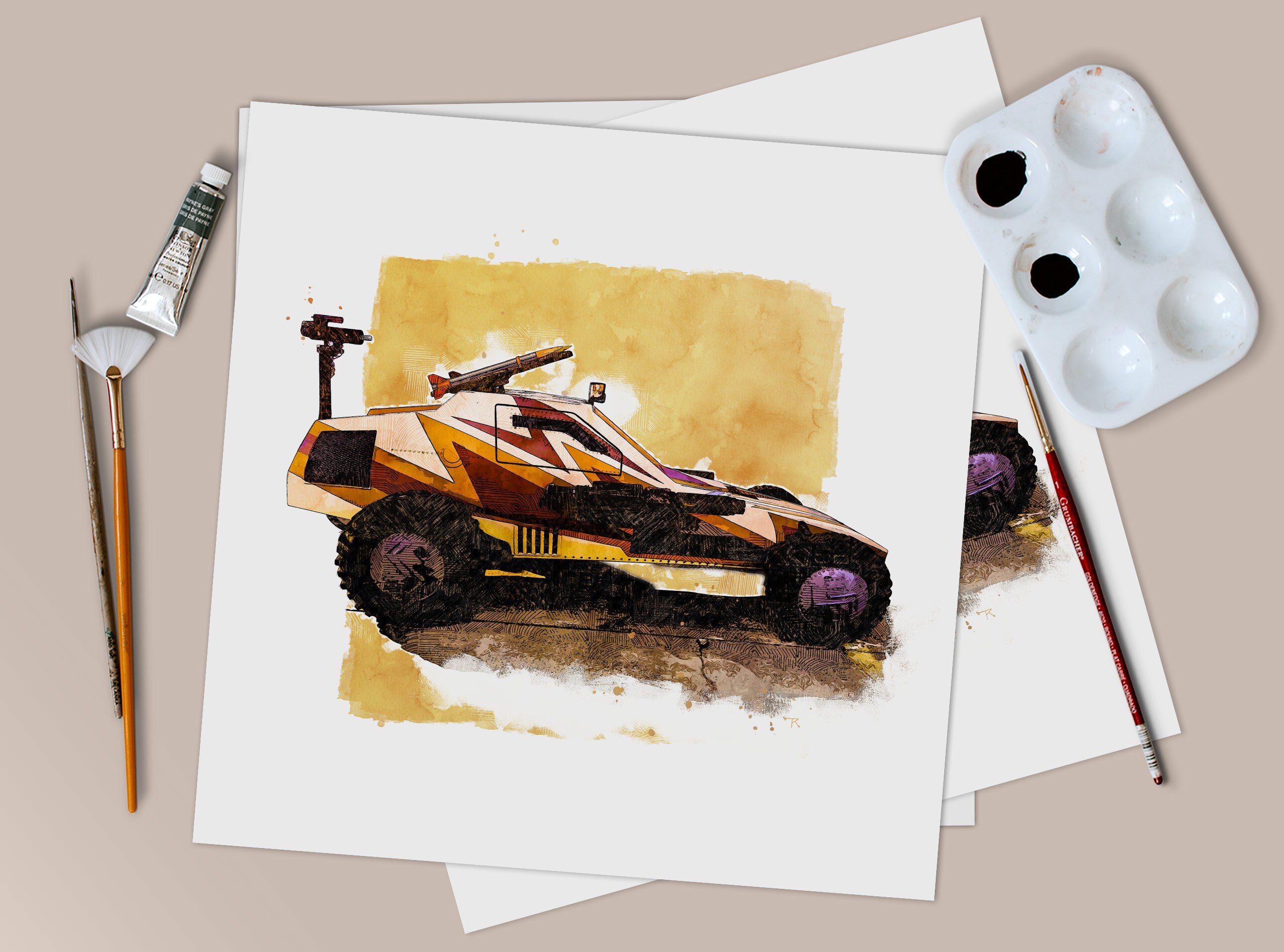 Megaforce Movie Vehicles