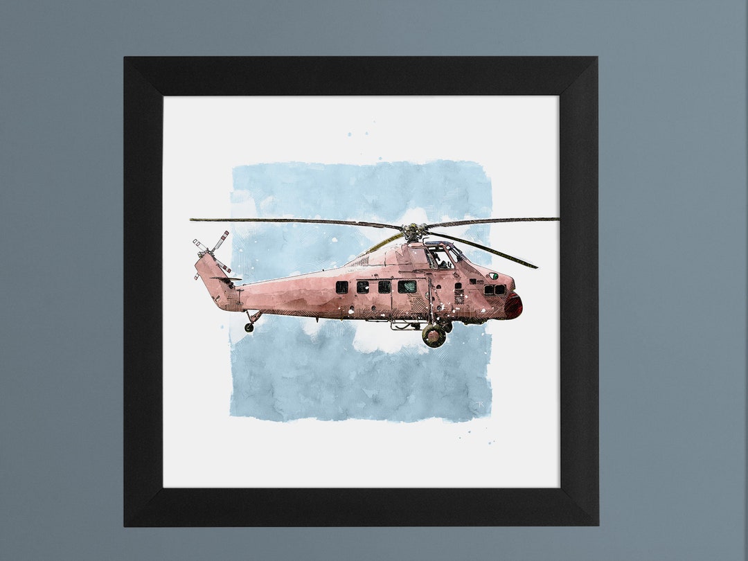 Riptide Screaming Mimi Framed Watercolor Print - Etsy