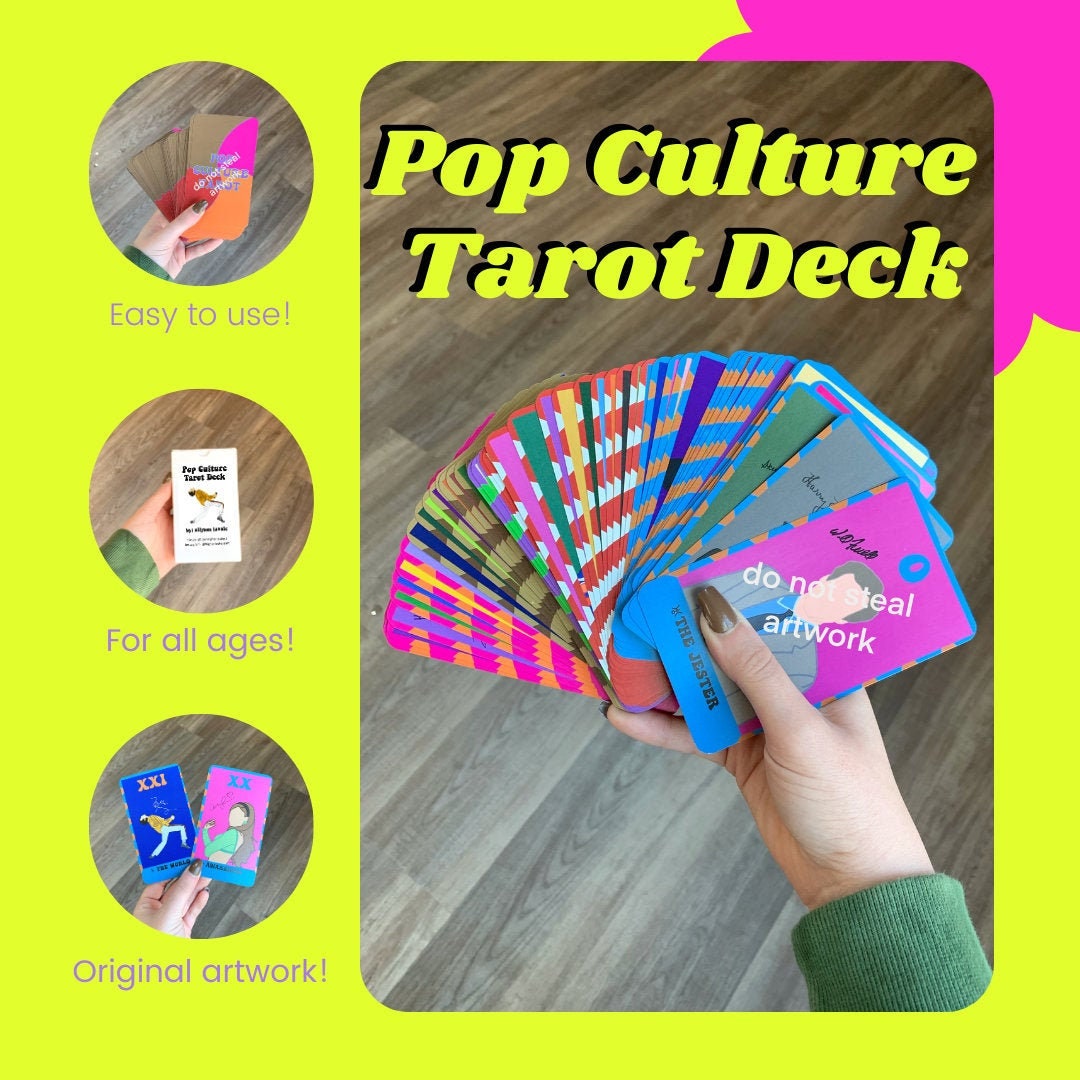 Pop Culture Tarot Deck - Etsy