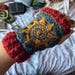 Handcrafted Handmade Sun Celestial Crochet Spiral Fingerless Gloves ...