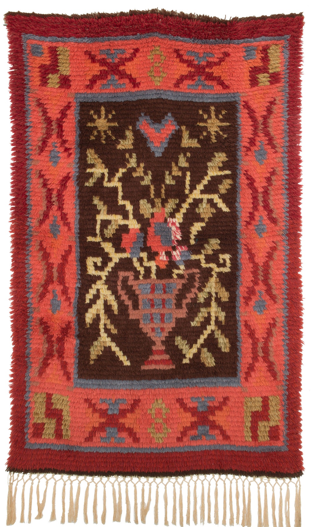 Antique Danish Rya Rug Scandinavian Rug Wool Rug Handmade - Etsy