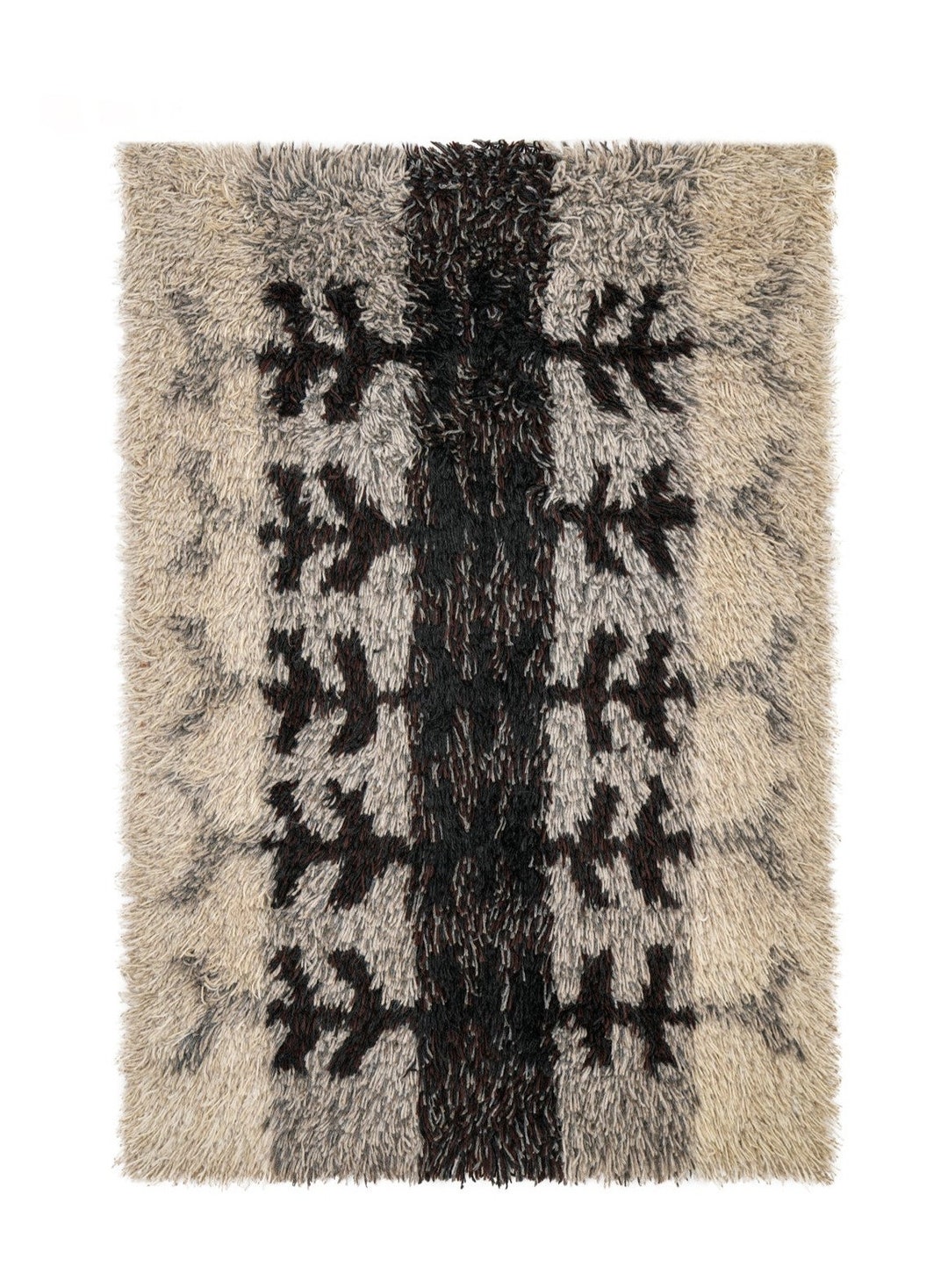 Vintage Scandinavian Rya Rug, Wool Rug, Handmade Rug, European Rug ...