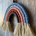 Macrame Rainbow Wall Hanging - Etsy