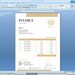 Gold Invoice Template Excel Microsoft Word Libreoffice Adobe Acrobat ...