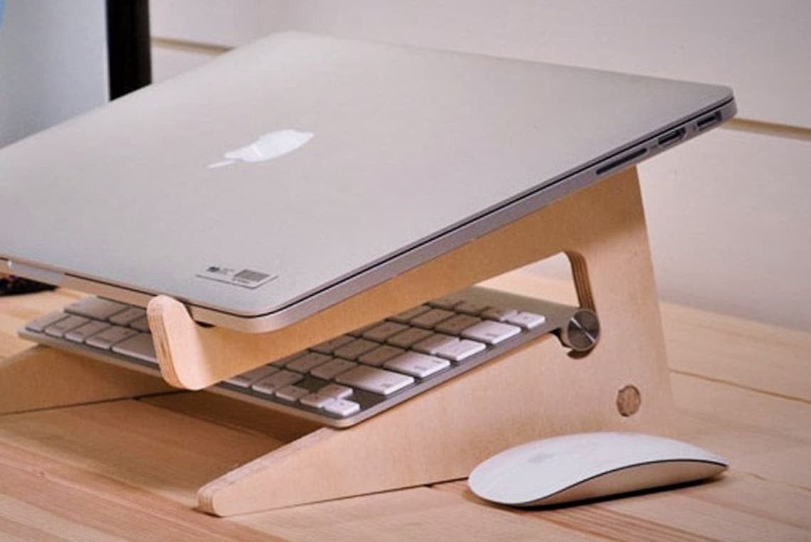 DIY Portable Wooden Laptop Stand, Printable Instant Digital File ...