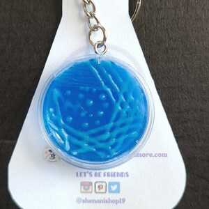 Proteus Glow in the Dark CLED Agar Petri Dish Keychainmlt,mls,lab Tech ...