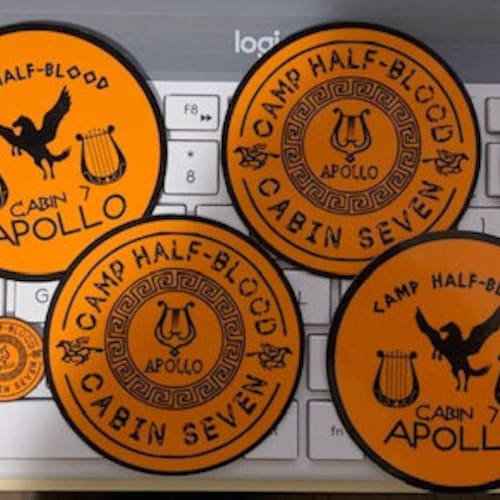 Percy Jackson Camp Half Blood Apollo's Cabin 7 Decal | Etsy