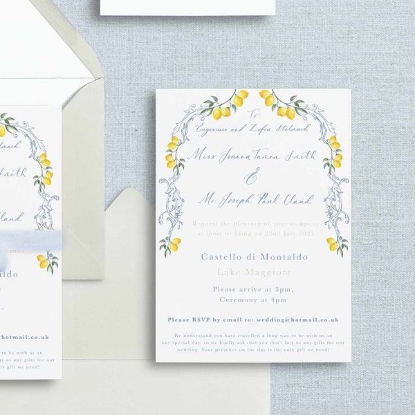Lemon Wedding - Etsy UK