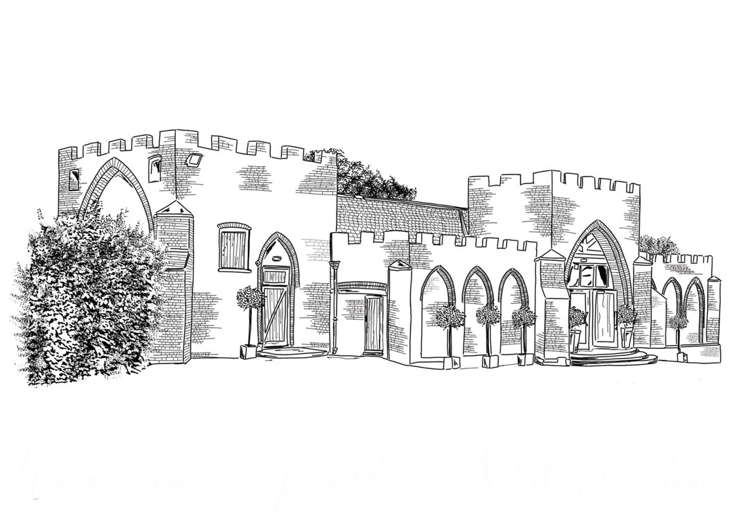 Wasing Park Illustration Digital Download - Etsy