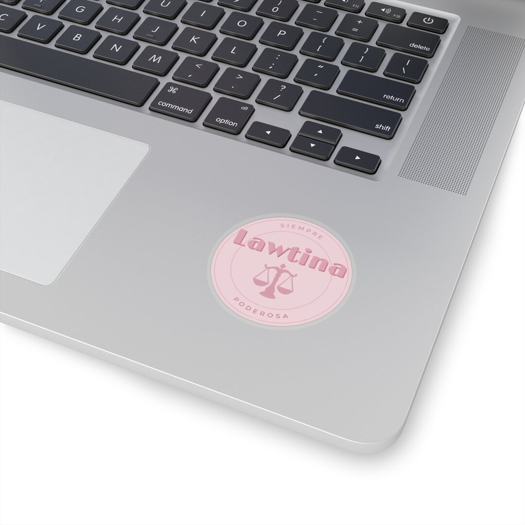 Lawtina | Latina Law Inspired Kiss-cut Stickers | Pink Legal Student ...