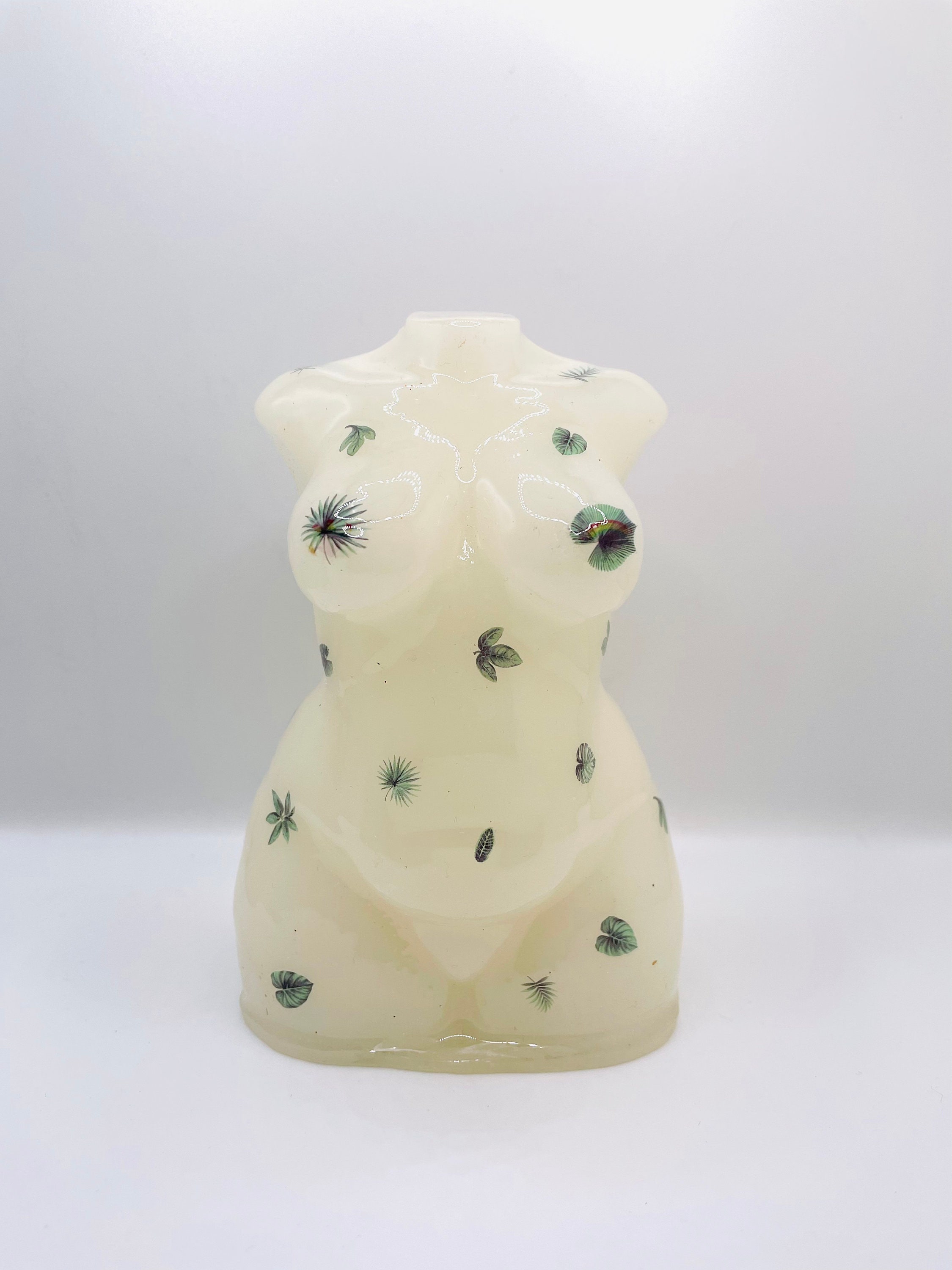 Calypso Monstera Goddess Statue L Resin Art L Resin Goddess L Resin ...