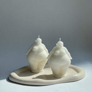 Curvy Body Candle, Body Candle, Pillar Candle, Scented Candle, Gift ...