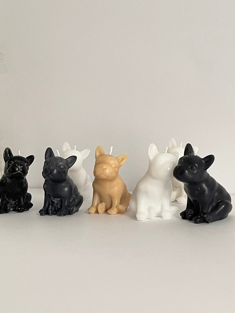 French Bulldog Candle Dog Candle Frenchie Gift Idea - Etsy