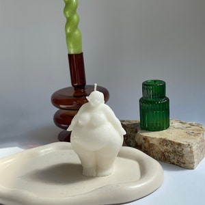 Curvy Body Candle, Body Candle, Pillar Candle, Scented Candle, Gift ...