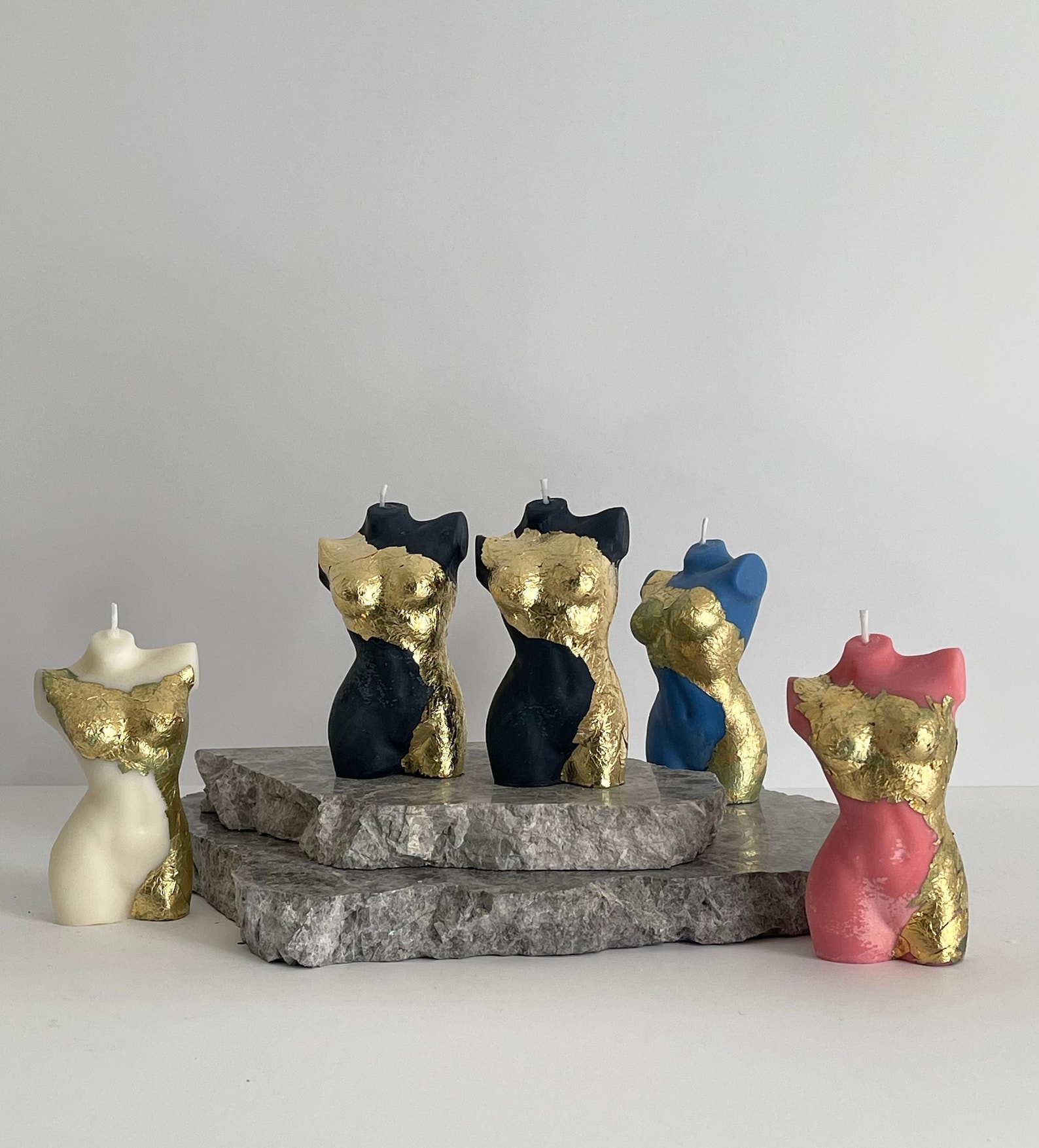 Female Body Candle Female Bust Candle Female Torso Soy Wax - Etsy