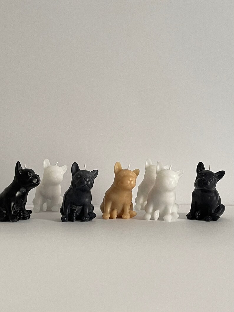 French Bulldog Candle Dog Candle Frenchie Gift Idea - Etsy