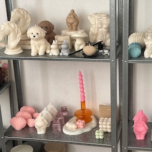 Curvy Body Candle, Body Candle, Pillar Candle, Scented Candle, Gift ...