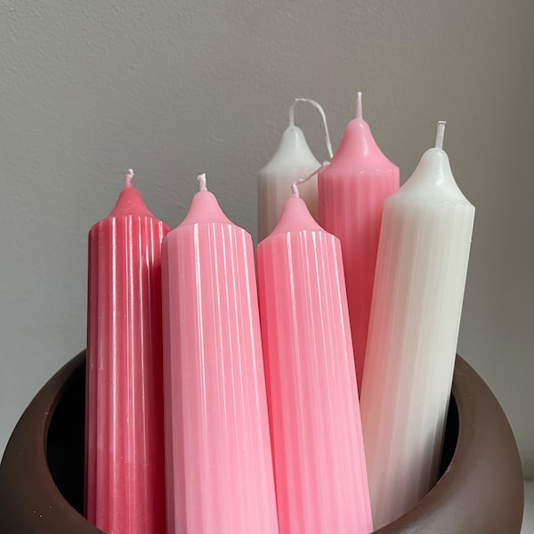 Cylinder Pillar Candle Holder - Etsy