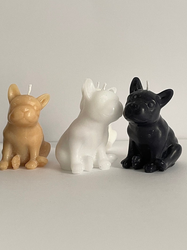French Bulldog Candle Dog Candle Frenchie Gift Idea - Etsy