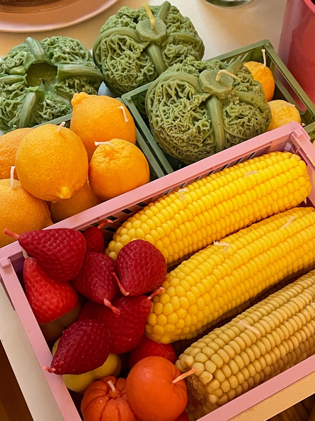 Vegetable Candles, Berry Candles, Cake Candles, Table Decorations ...