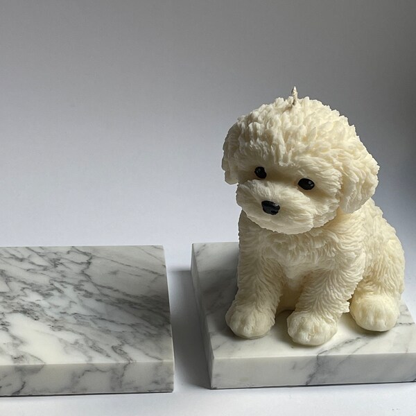 Dog Candle - Etsy