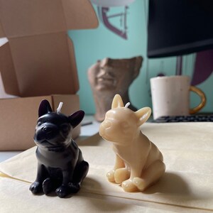 French Bulldog Candle, Dog Candle, Frenchie, Gift Idea, Dog Decor ...