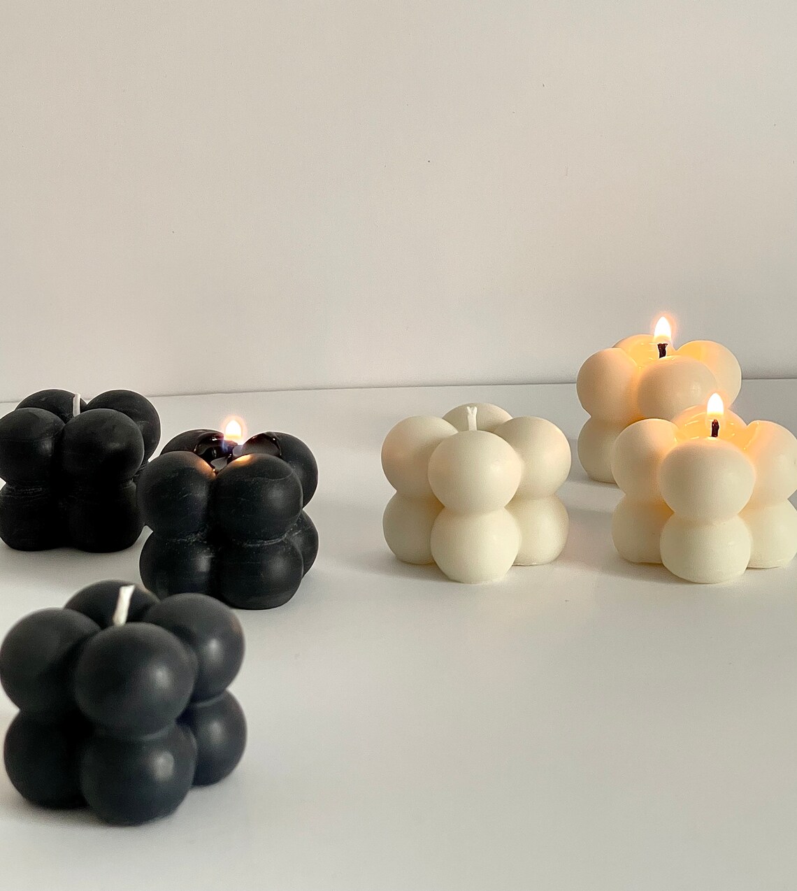 Mini Candle Cubes Mini Bubble Candle Cute Mini Candles - Etsy