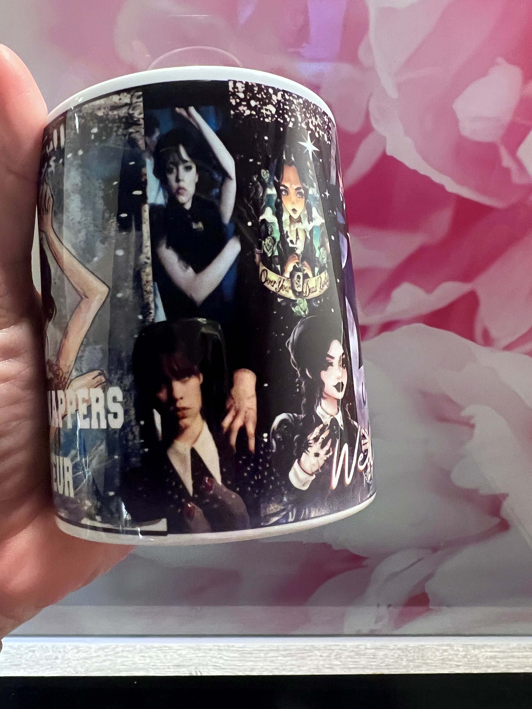 Wednesday Addams Themed Mug, Addams Family, Wednesday - Etsy