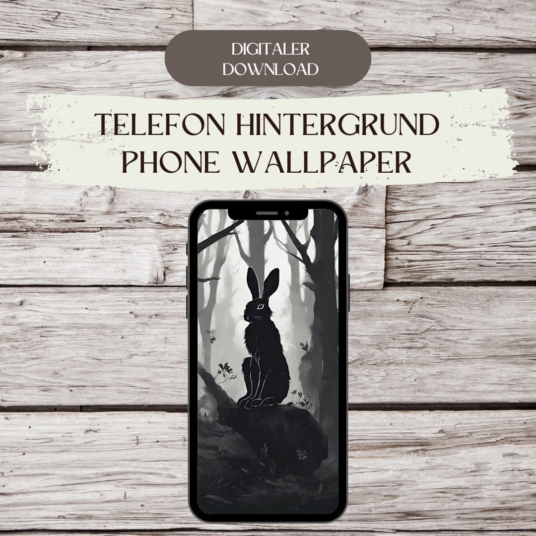 Phone Wallpaper, Wallpaper Dark Rabbit, Smartphone Background, Cell ...
