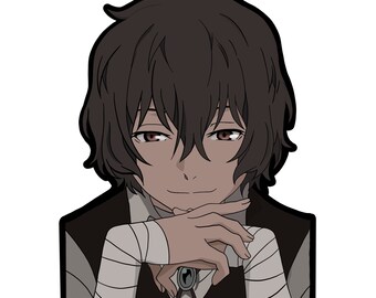 Dazai Sticker | Etsy