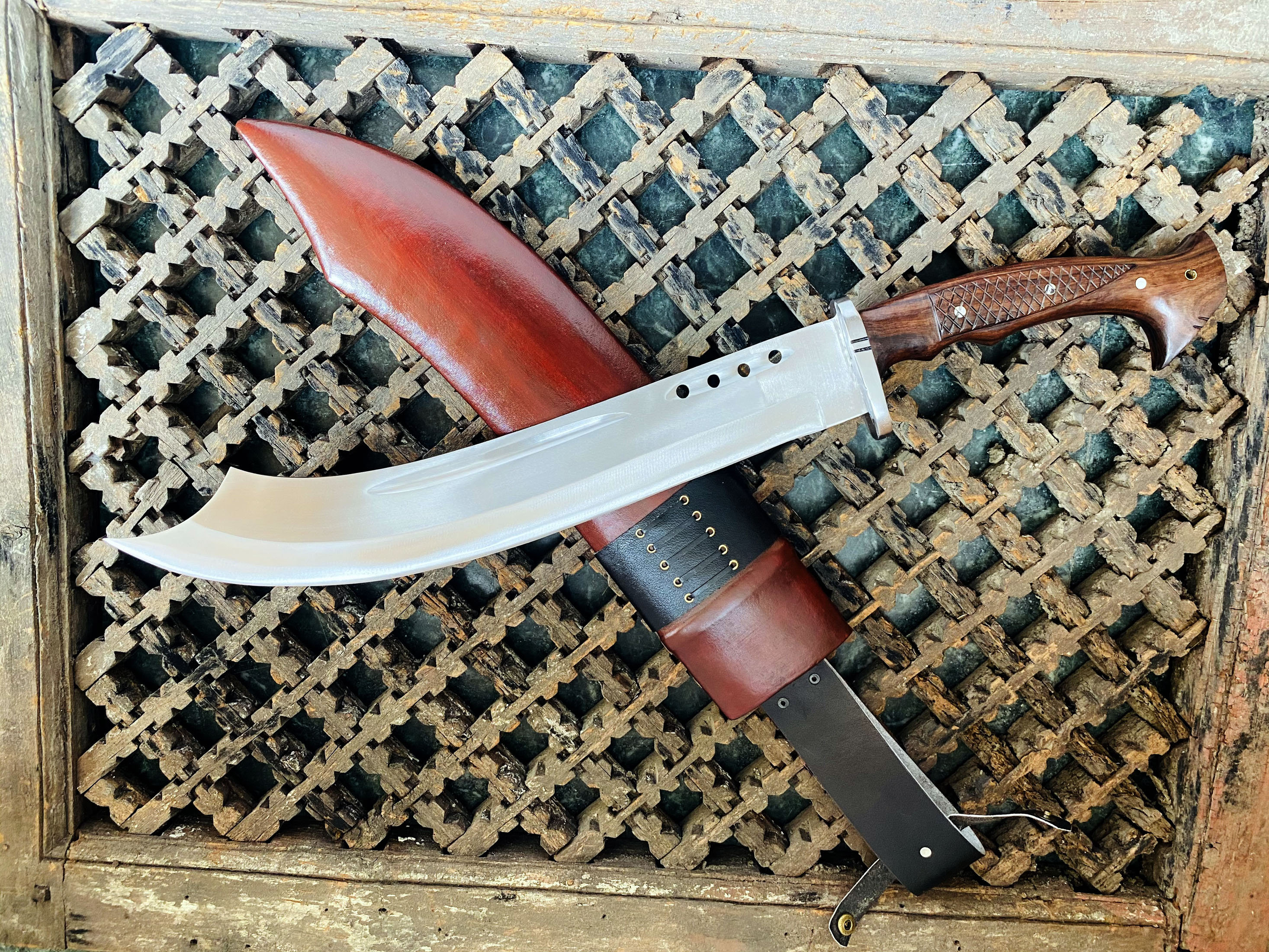 Katana Machete Red Jacket
