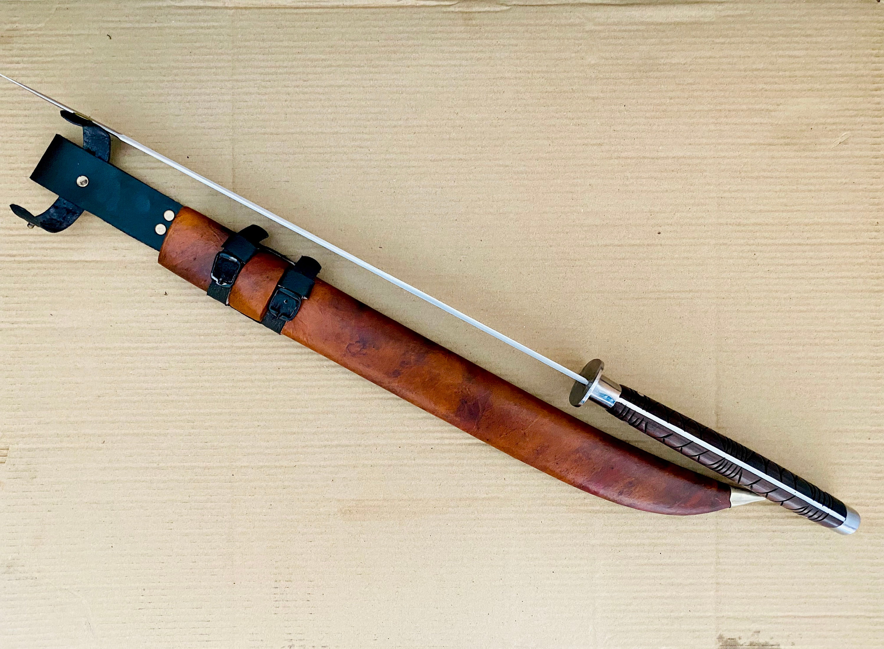 21 Inches Long Blade Viking Sword-full Tang Sword-hand Forged - Etsy