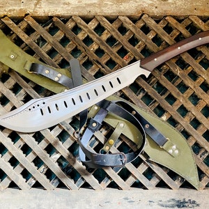 20 Inches Blade Dao Machete Cleaver-handmade Knife-balance Water ...