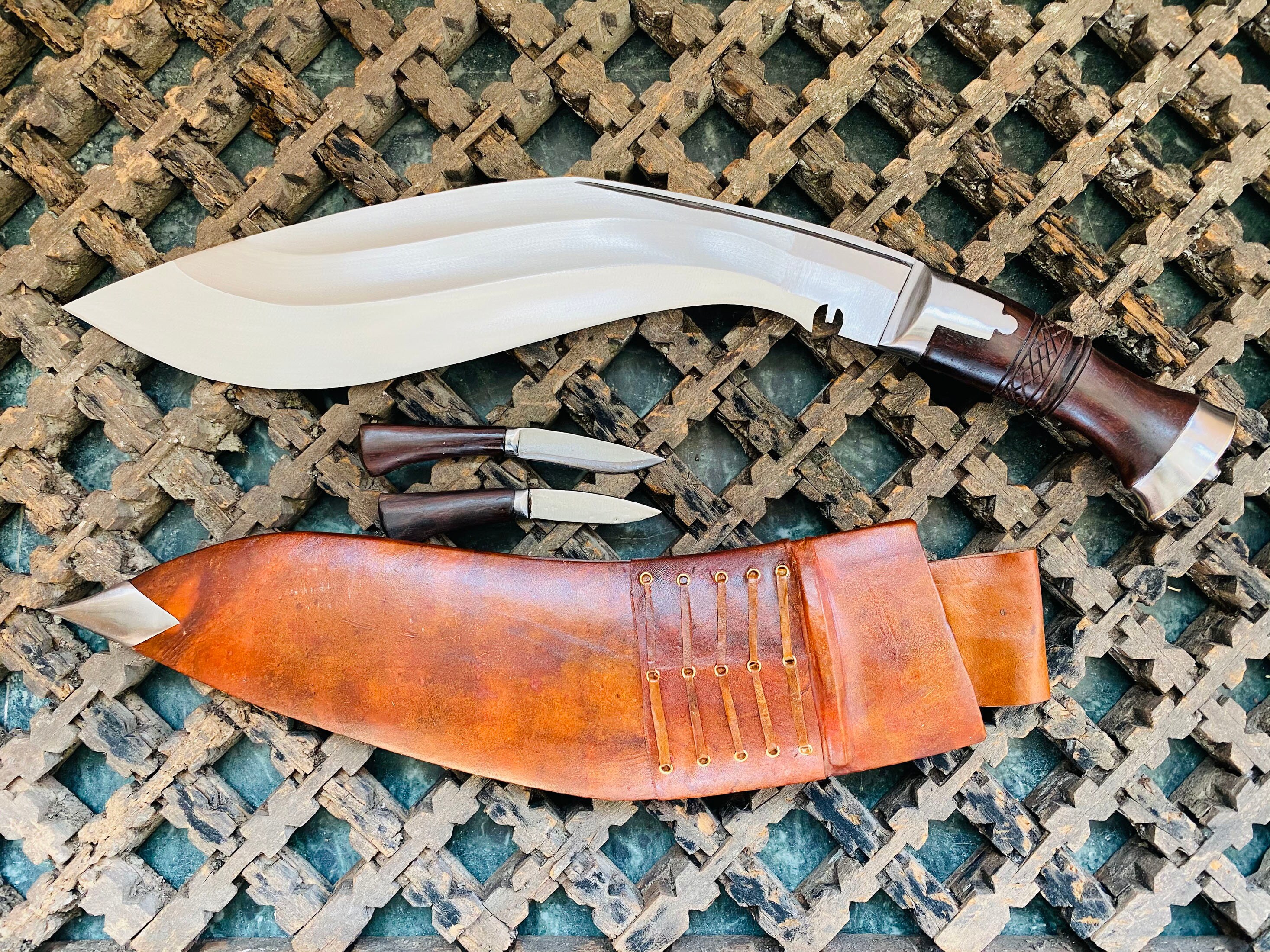 15inches Long WW II Full Tang Kukri-Gurkha khukuri-Well Tempered blades ...