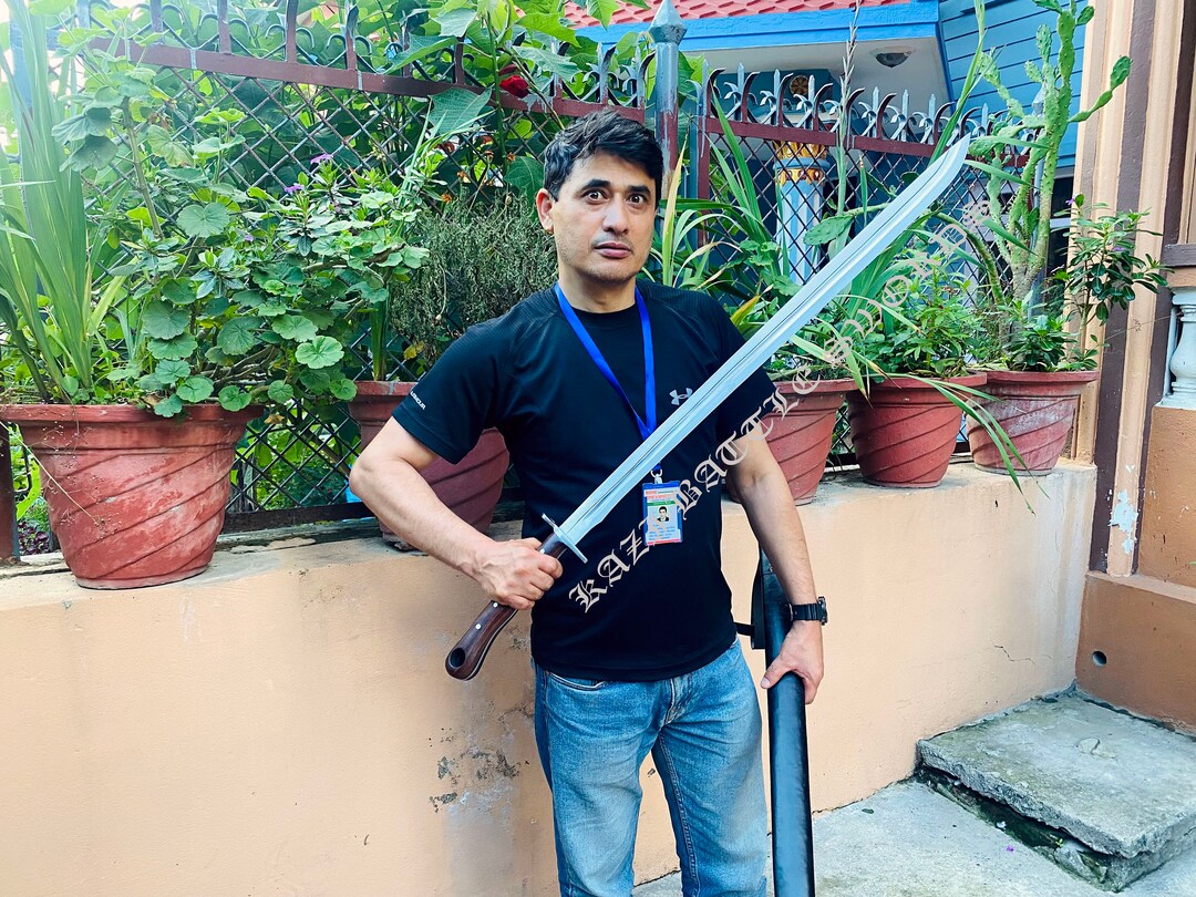 30 Inches Long Groose Messer Sword-large Sword-handmade Sword-light ...