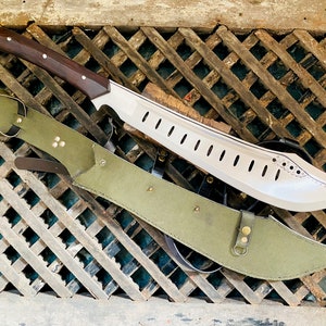 20 Inches Blade Dao Machete Cleaver-handmade Knife-balance Water ...