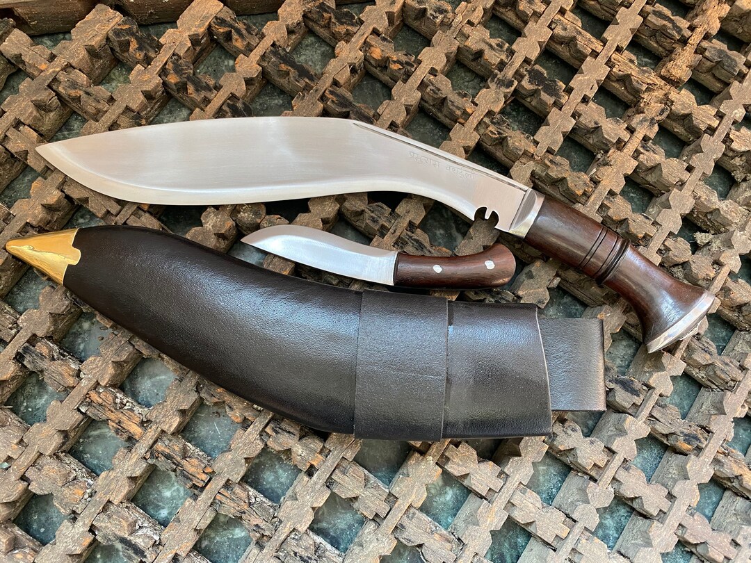 30cm Long Leaf WW II Khukuri-handmade Kukri-gurkha Knife-fixed Blades ...