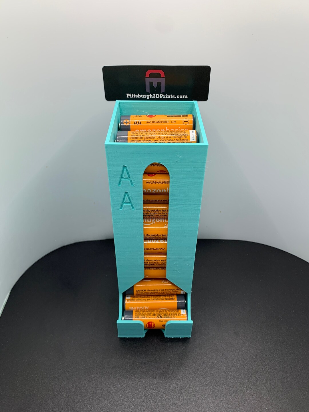 AA Battery Organizer- Holds 40+ Aa's - Tons of Colors! - Etsy