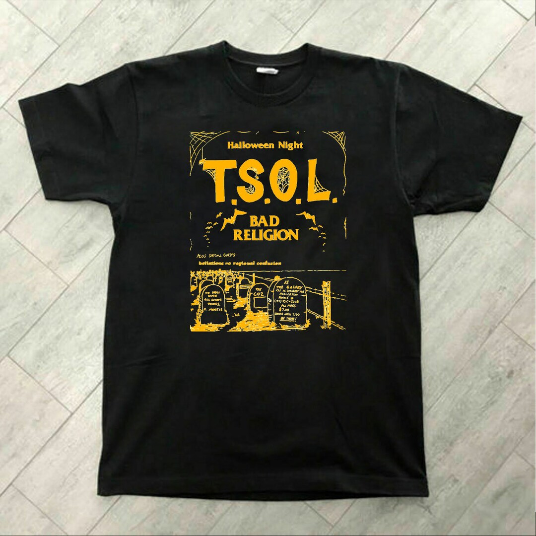 TSOL Halloween Night Gift Birthday Christmas T Shirt, Adult Kid Unisex ...