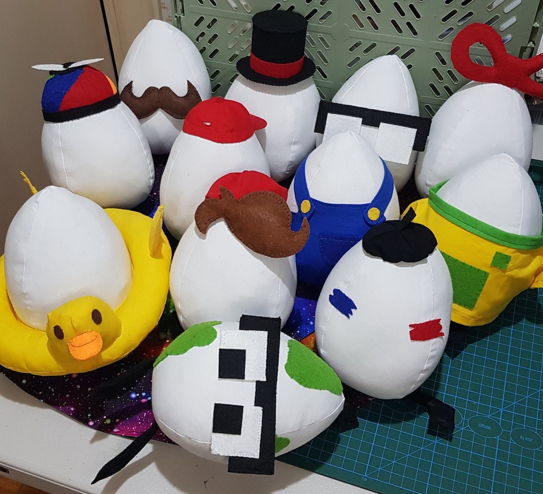 QSMP Egg Plushies READY-MADE - Etsy