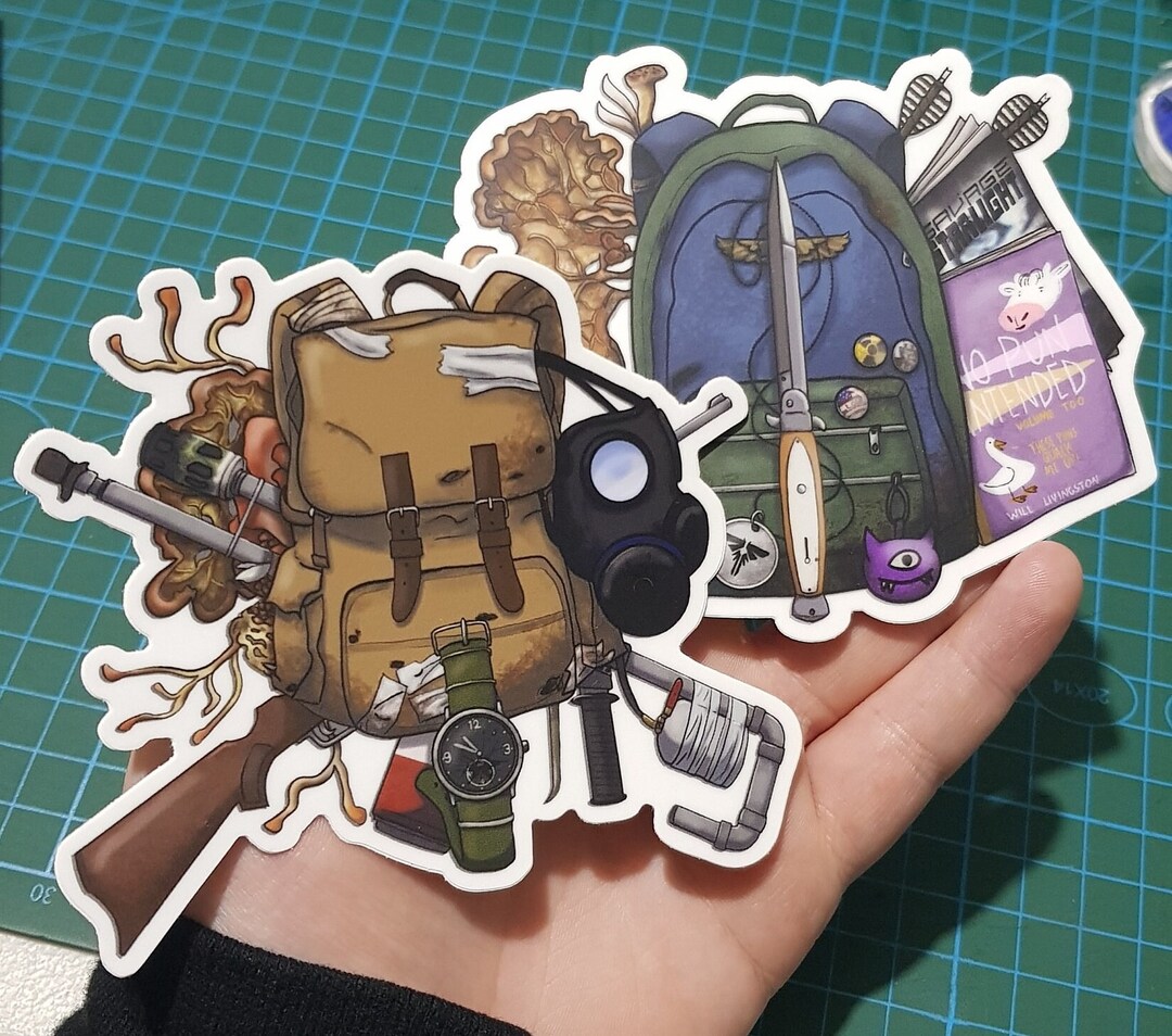 Tlou Ellie & Joel - Vinyl Stickers - Etsy New Zealand