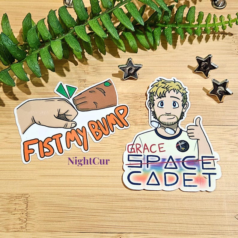 Project Hail Mary-inspired Stickers - Etsy Australia