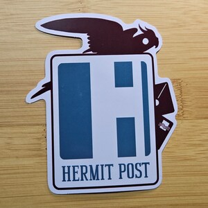 Hermitcraft Post Sticker - Etsy