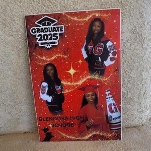 Custom Graduation Poster Board - Etsy