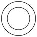 Double Circle Frame Svg, Circle Monogram Svg, Circle Split Svg, Circle ...